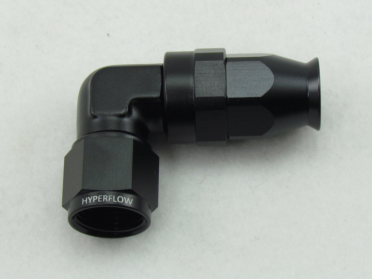 169 SERIES FORGED 90° PTFE (TEFLON) SWIVEL HOSE END – Hyperflow Performance Inc